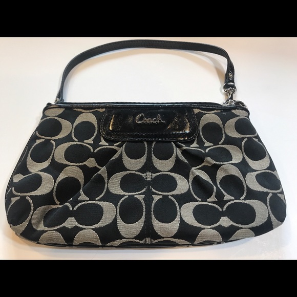 Coach | Bags | Coach Monogram Wristlet | Poshmark